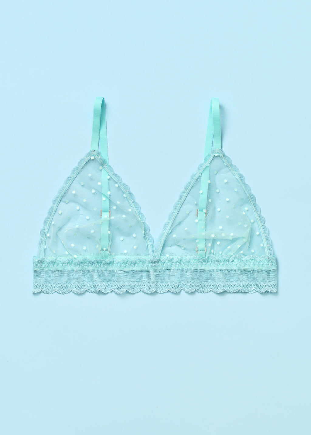 Light Up the World Triangle Bra Electric Blue Electric Blue – Spice Rack