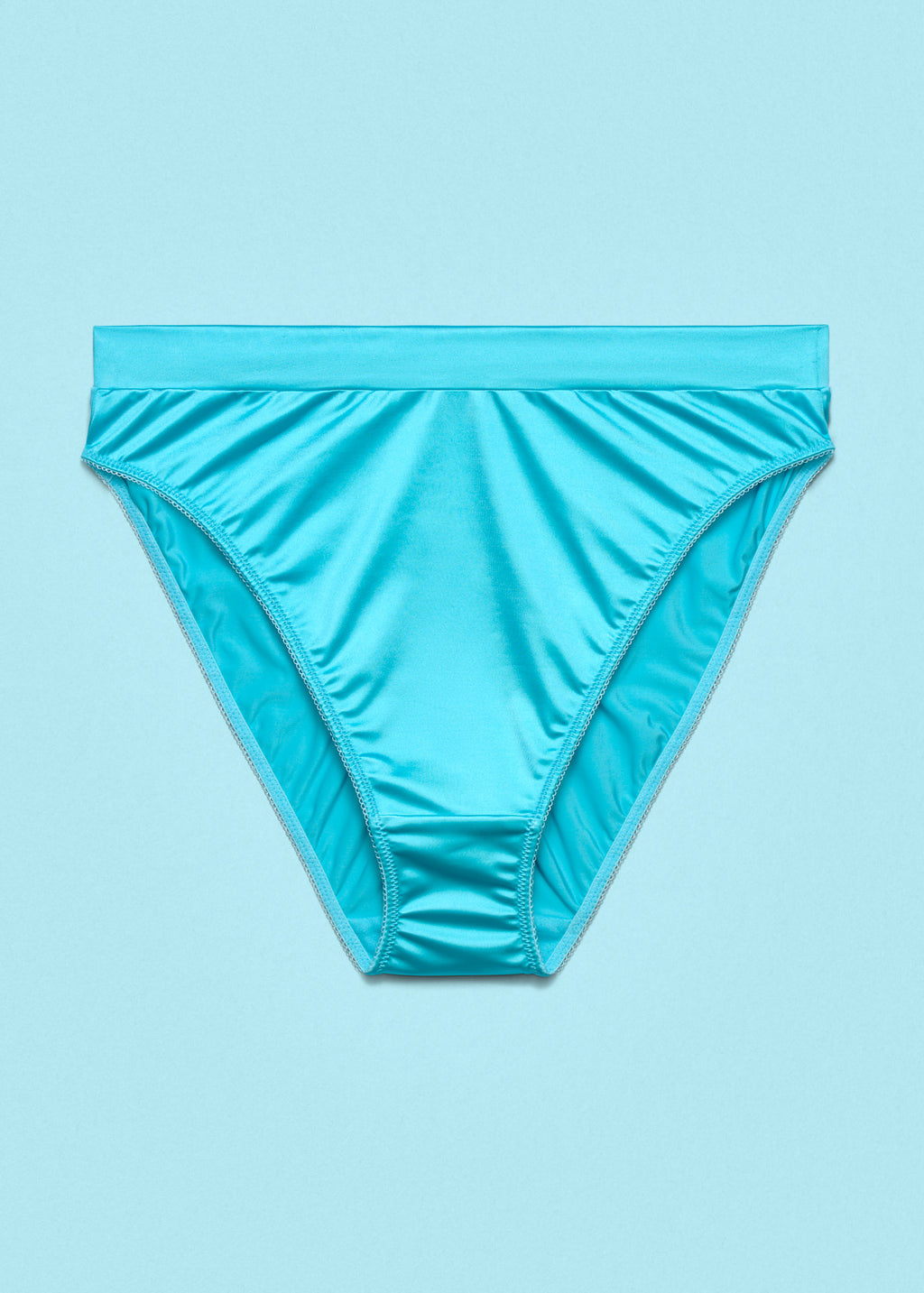 Tart High Rise Brief Underwear Blue Curacao Blue Curacao – Spice Rack